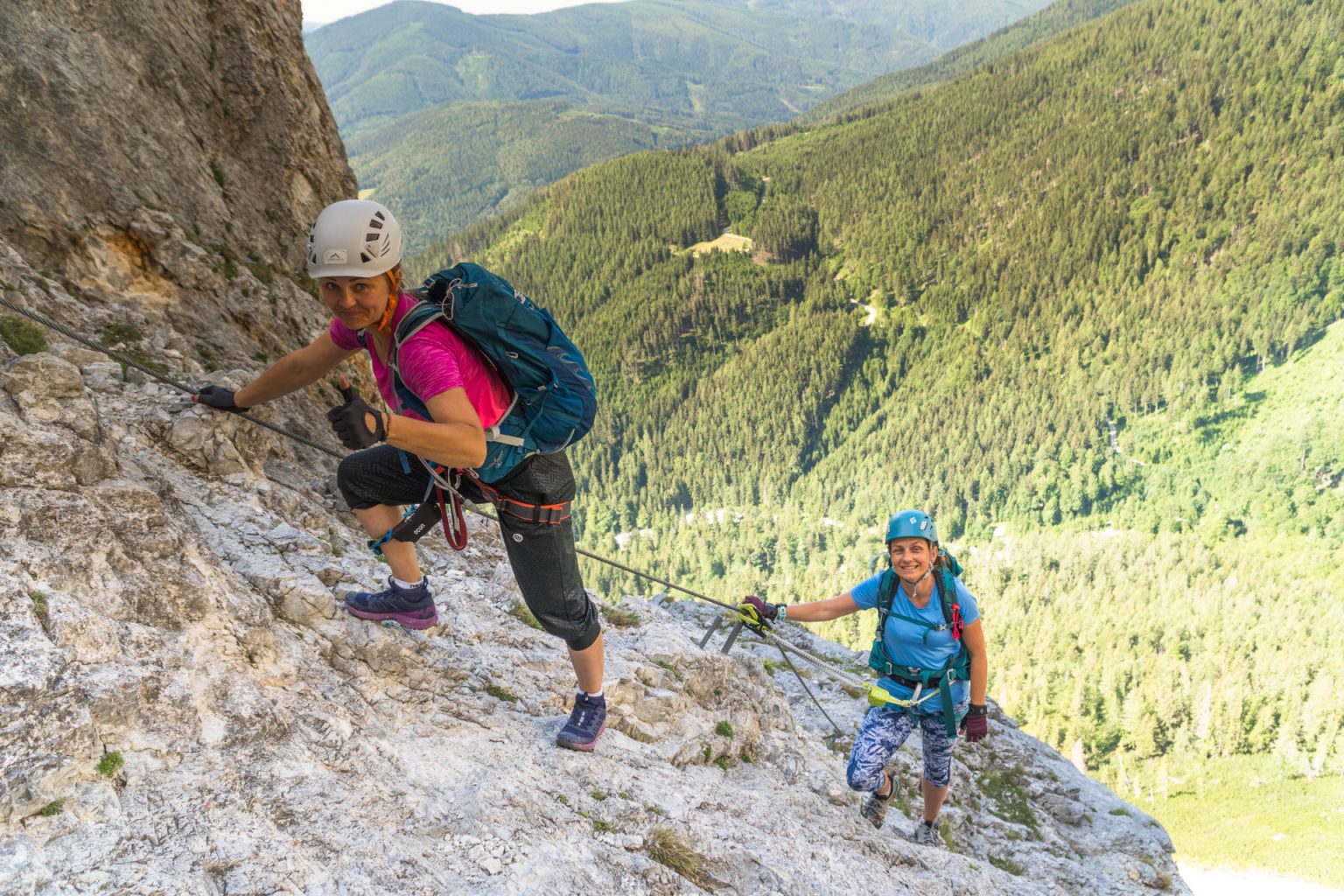 Dolina Hollental - via ferraty, które warto przejść. climb2change